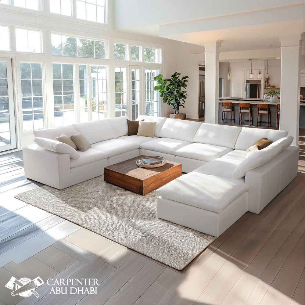 U-Shaped Sofa